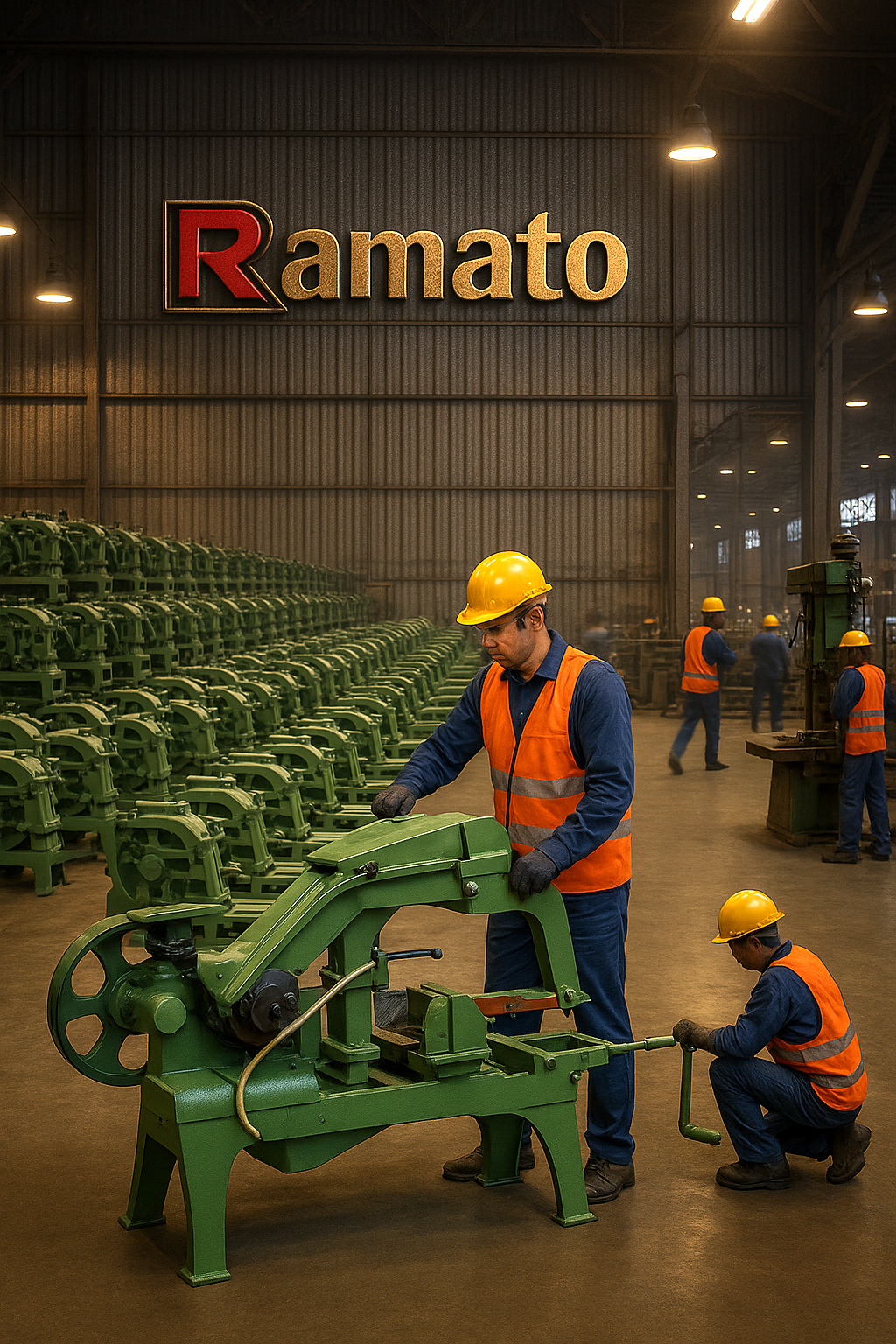 Ramato Mechanical Hacksaw Cutting Machine | Metal Cutting